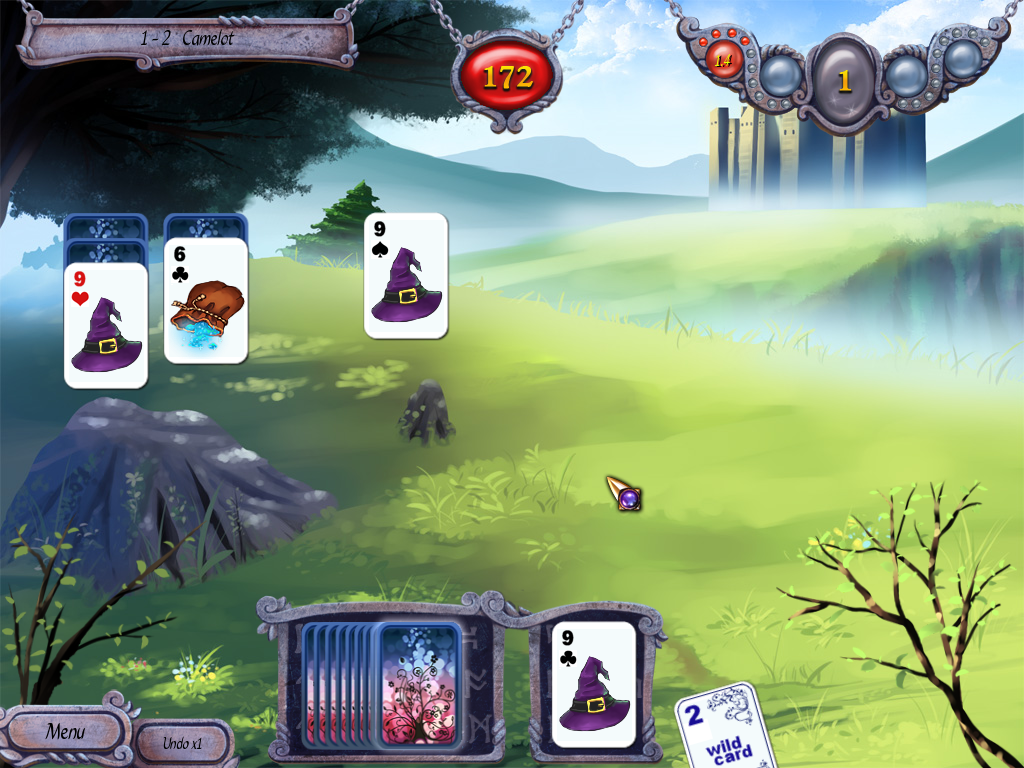 Screenshot of Avalon Legends Solitaire (Windows, 2011) - MobyGames