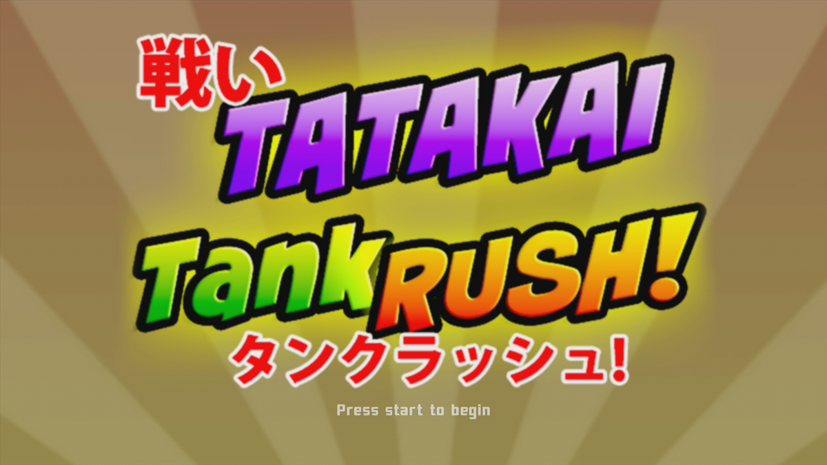 Screenshot of Tatakai Tank Rush! (Xbox 360, 2013) - MobyGames