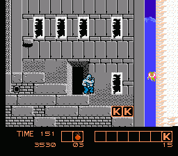 Screenshot of Karnov (NES, 1987) - MobyGames