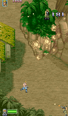 Screenshot of Mercs (Arcade, 1990) - MobyGames