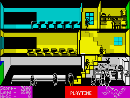 Screenshot of Back to Skool (ZX Spectrum, 1985) - MobyGames