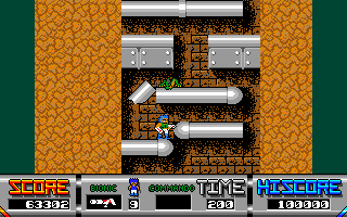 Screenshot of Bionic Commando (Amiga, 1987) - MobyGames