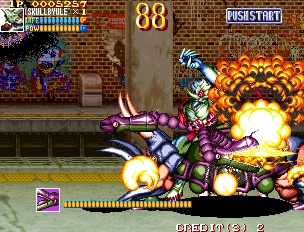 Screenshot of Guardians (Arcade, 1995) - MobyGames