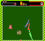 Screenshot of Qix Adventure (Game Boy Color, 1999) - MobyGames