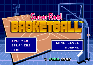Screenshot of Pat Riley Basketball (Genesis, 1990) - MobyGames