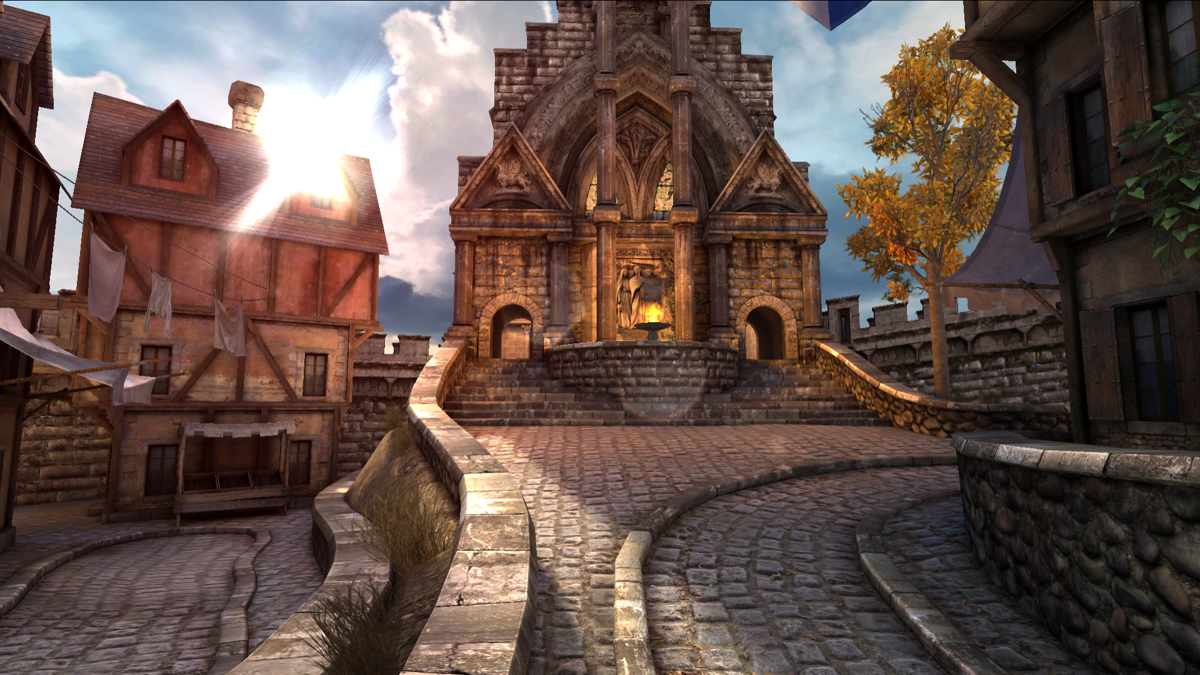 Screenshot of Epic Citadel (Browser, 2010) - MobyGames