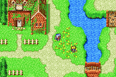 Screenshot of Final Fantasy I & II: Dawn of Souls (Game Boy Advance ...