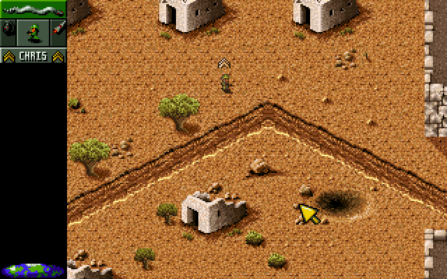 Screenshot of Cannon Fodder 2 (DOS, 1994) - MobyGames