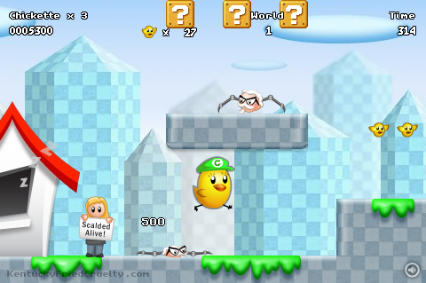 Screenshot of Super Chick Sisters (Browser, 2007) - MobyGames