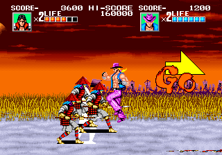 Screenshot of Sengoku (Arcade, 1991) - MobyGames