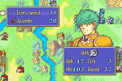 Screenshot of Fire Emblem (Game Boy Advance, 2003) - MobyGames
