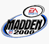 Screenshot of Madden NFL 2000 (Game Boy Color, 1999) - MobyGames
