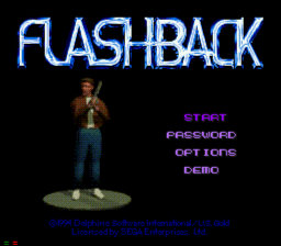 Screenshot of Flashback: The Quest for Identity (SEGA CD, 1992) - MobyGames