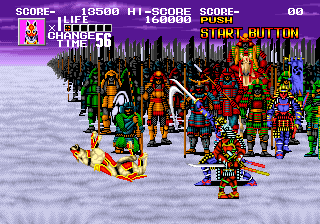 Screenshot of Sengoku (Arcade, 1991) - MobyGames