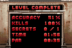 Screenshot of Duke Nukem Advance (Game Boy Advance, 2002) - MobyGames