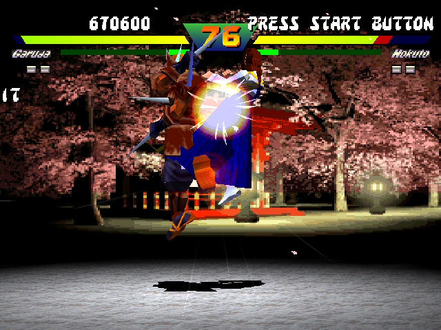 Screenshot of Street Fighter EX Plus α (PlayStation, 1997) - MobyGames