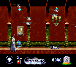 Screenshot of Casper (SNES, 1996) - MobyGames