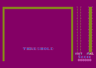 Screenshot of Threshold (Atari 8-bit, 1981) - MobyGames