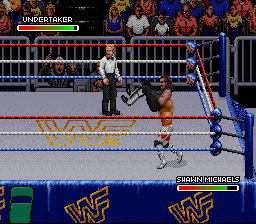 Screenshot of WWF Royal Rumble (SNES, 1993) - MobyGames