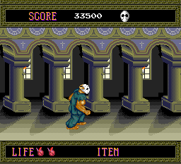 Screenshot of Splatterhouse (TurboGrafx-16, 1988) - MobyGames