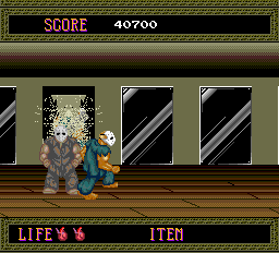 Screenshot of Splatterhouse (TurboGrafx-16, 1988) - MobyGames