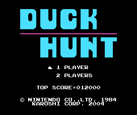 Screenshot of Duck Hunt (MSX, 2004) - MobyGames