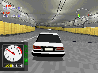 Screenshot of C1 Circuit (PlayStation, 1996) - MobyGames