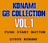 Konami GB Collection: Vol.1 (1997) - MobyGames