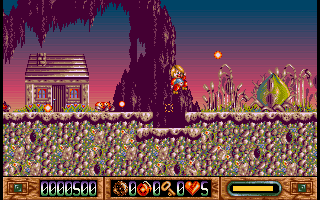 Screenshot of Nicky Boom (Amiga, 1992) - MobyGames