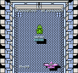 Screenshot of Crackout (NES, 1986) - MobyGames