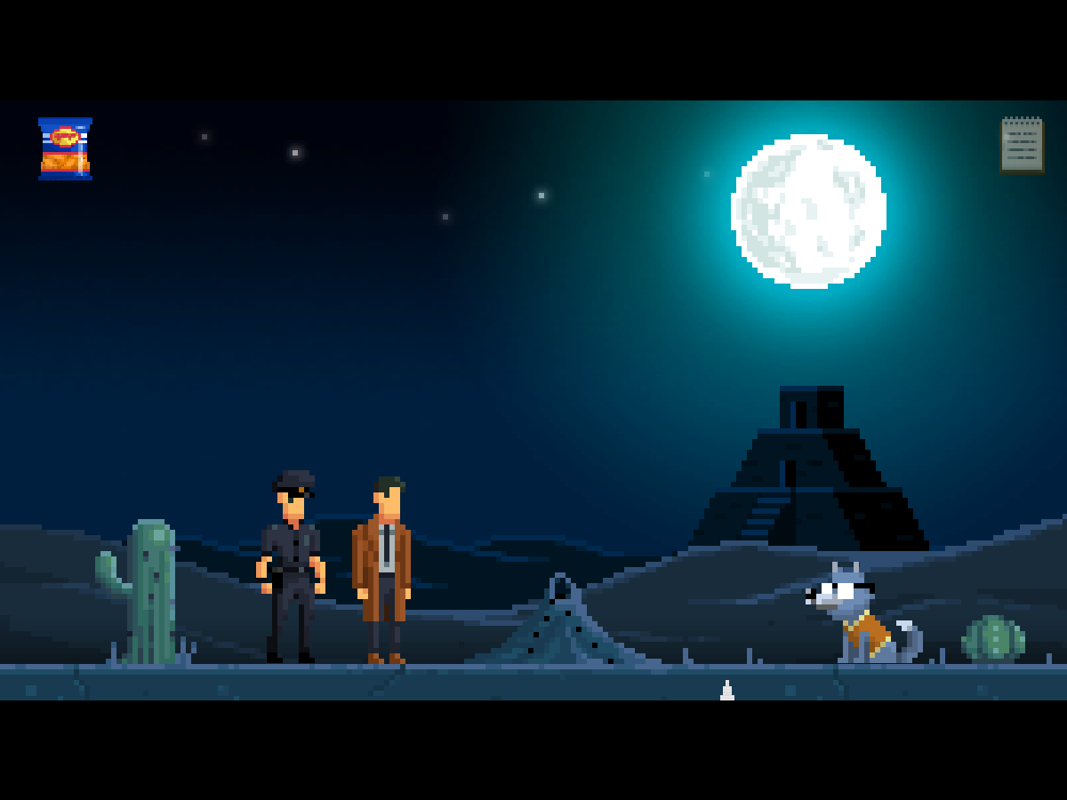 Screenshot of The Darkside Detective (Windows, 2017) - MobyGames