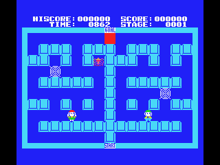 Screenshot of Binary Land (MSX, 1983) - MobyGames