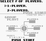 Screenshot of Top Rank Tennis (Game Boy, 1993) - MobyGames