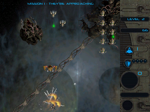 Screenshot of Alien Sky (Windows, 2004) - MobyGames