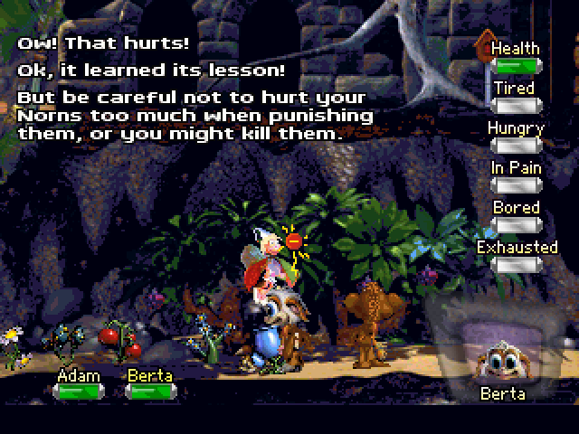 Screenshot of Creatures (PlayStation, 1996) - MobyGames