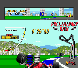 Screenshot of Super Monaco GP (Genesis, 1989) - MobyGames