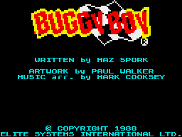 Screenshot of Speed Buggy (ZX Spectrum, 1985) - MobyGames