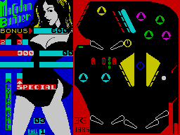 Screenshot of Macadam Bumper (ZX Spectrum, 1985) - MobyGames