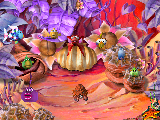 Screenshot of Rainbow Fish and the Amazing Lagoon (Windows, 2003 ...