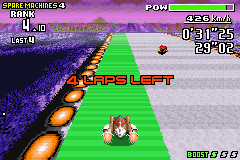 Screenshot of F-Zero: Maximum Velocity (Game Boy Advance, 2001) - MobyGames