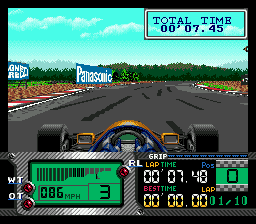 Screenshot of Formula One World Championship: Beyond the Limit (SEGA CD ...
