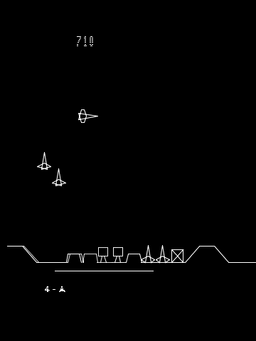 Screenshot of Scramble (Vectrex, 1981) - MobyGames