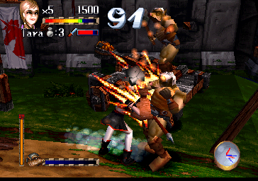 Screenshot of Legend (PlayStation, 1998) - MobyGames