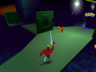 Screenshot of Blasto (PlayStation, 1998) - MobyGames