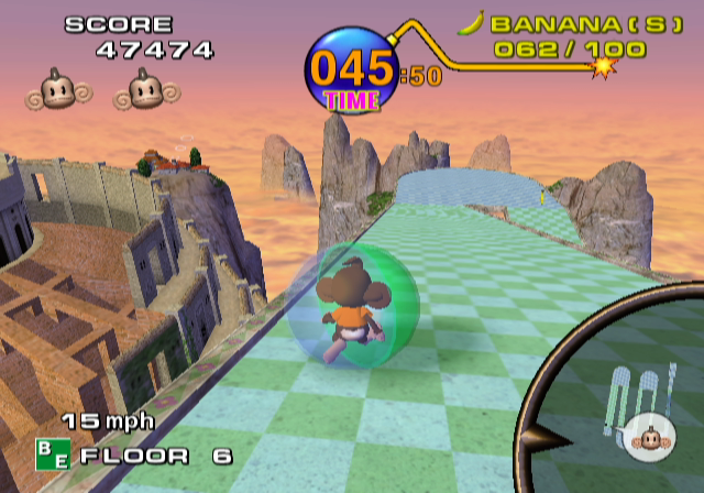 Screenshot of Super Monkey Ball (GameCube, 2001) - MobyGames