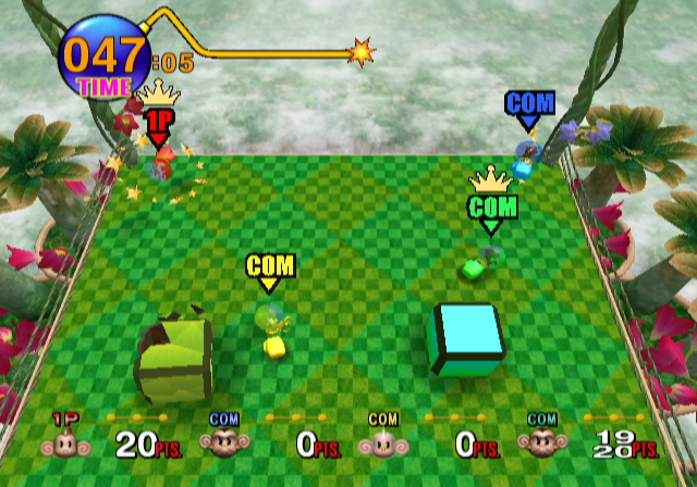Screenshot of Super Monkey Ball (GameCube, 2001) - MobyGames