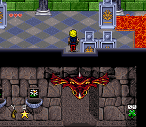 Screenshot of Young Merlin (SNES, 1993) - MobyGames