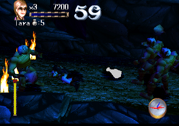 Screenshot of Legend (PlayStation, 1998) - MobyGames