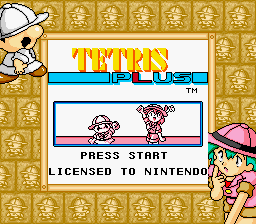 Screenshot of Tetris Plus (Game Boy, 1996) - MobyGames