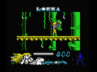 Screenshot of Lorna (MSX, 1990) - MobyGames